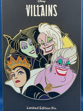 63781 - VIVA LA DIVAS Villains Portrait - Maleficent, Cruella, Evil ...