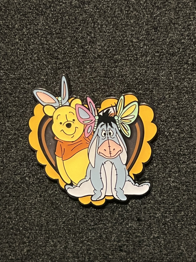 63818 - Pooh and Eeyore with Butterflies - Winnie The Pooh Cameo Blind ...