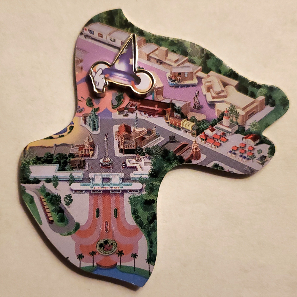63842 - #12 - MGM Studios Map - Sorcerer's Hat - Cast Member Atlas ...