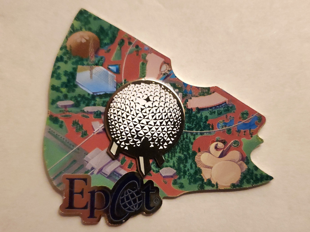 63846 - #6 - Epcot Map - Spaceship Earth - Cast Member Atlas - Walt ...
