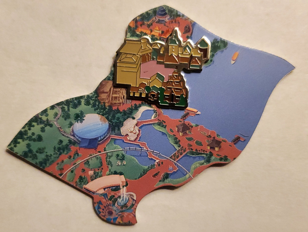 63848 - #6 - Epcot Map - Norway Pavilion - Cast Member Atlas - Walt ...