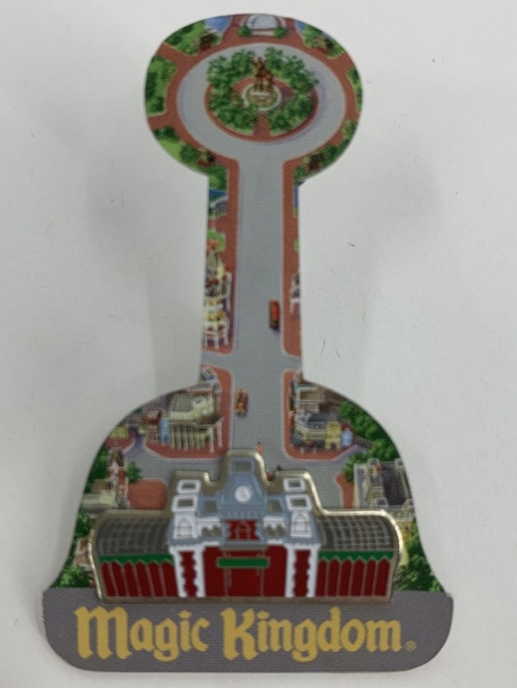 63870 - #4 - Magic Kingdom Map - Main Street, U.S.A. - Cast Member ...