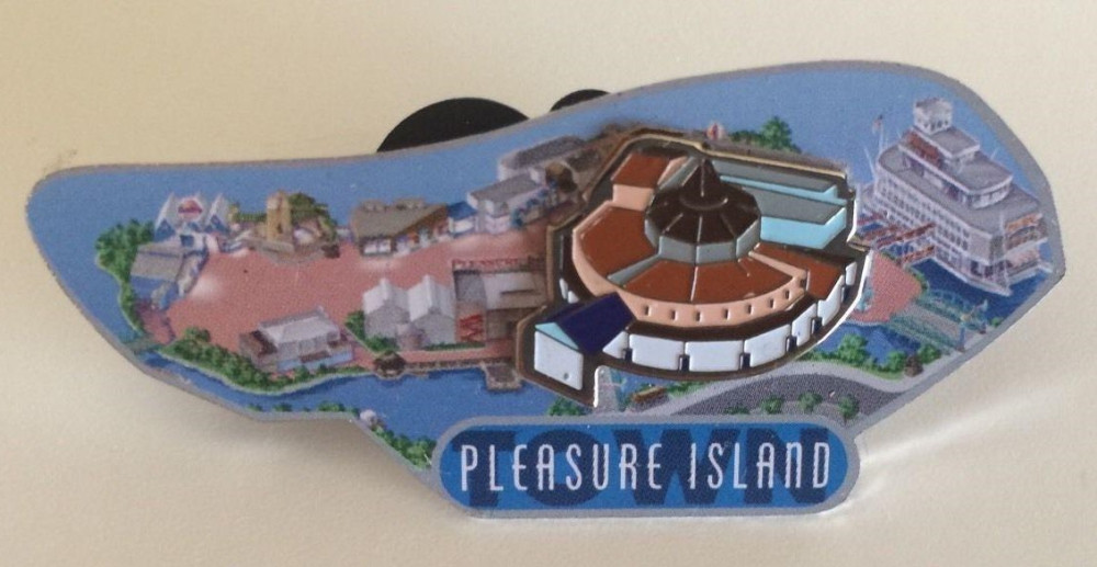 63889 - #2 - Downtown Disney Map - Pleasure Island - Cast Member Atlas ...