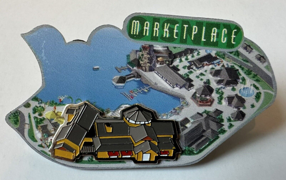 63890 - #3 - Downtown Disney Map - Marketplace - Cast Member Atlas ...