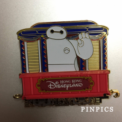 Baymax - 2016 Hong Kong Disneyland Pin Event - Train Series | Pin & Pop