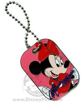 63920 - Minnie Mouse - Spotlight - Dog Tags - Walt Disney World Disney Pin