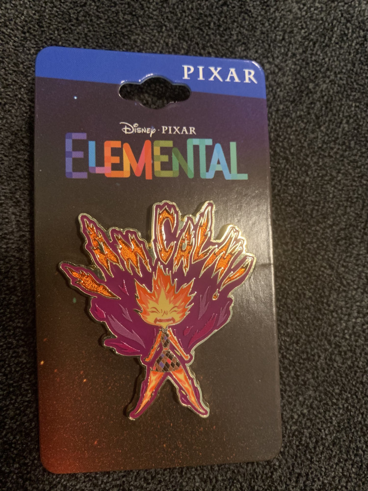 Ember - ‘I Am Calm!’ - BoxLunch - Elemental Portraits | Pin & Pop