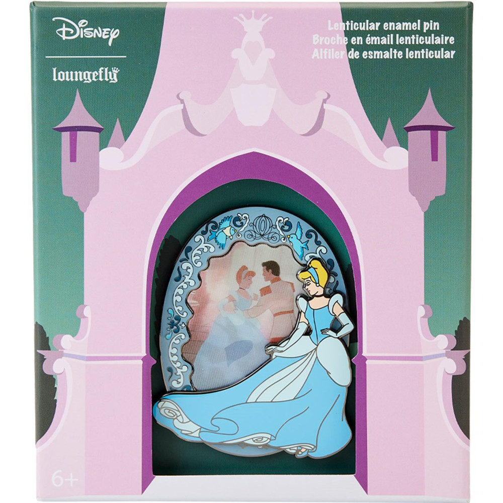64013 - Cinderella - Lenticular Princess Frames - Loungefly Disney Pin