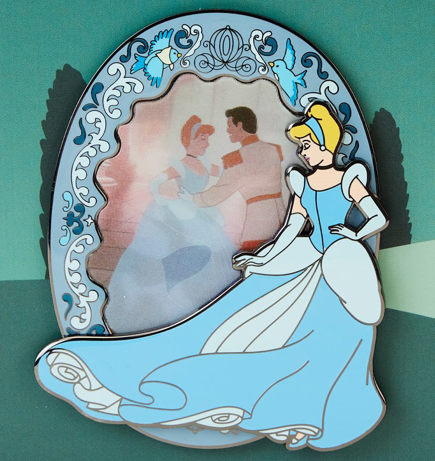 64013 - Cinderella - Lenticular Princess Frames - Loungefly Disney Pin