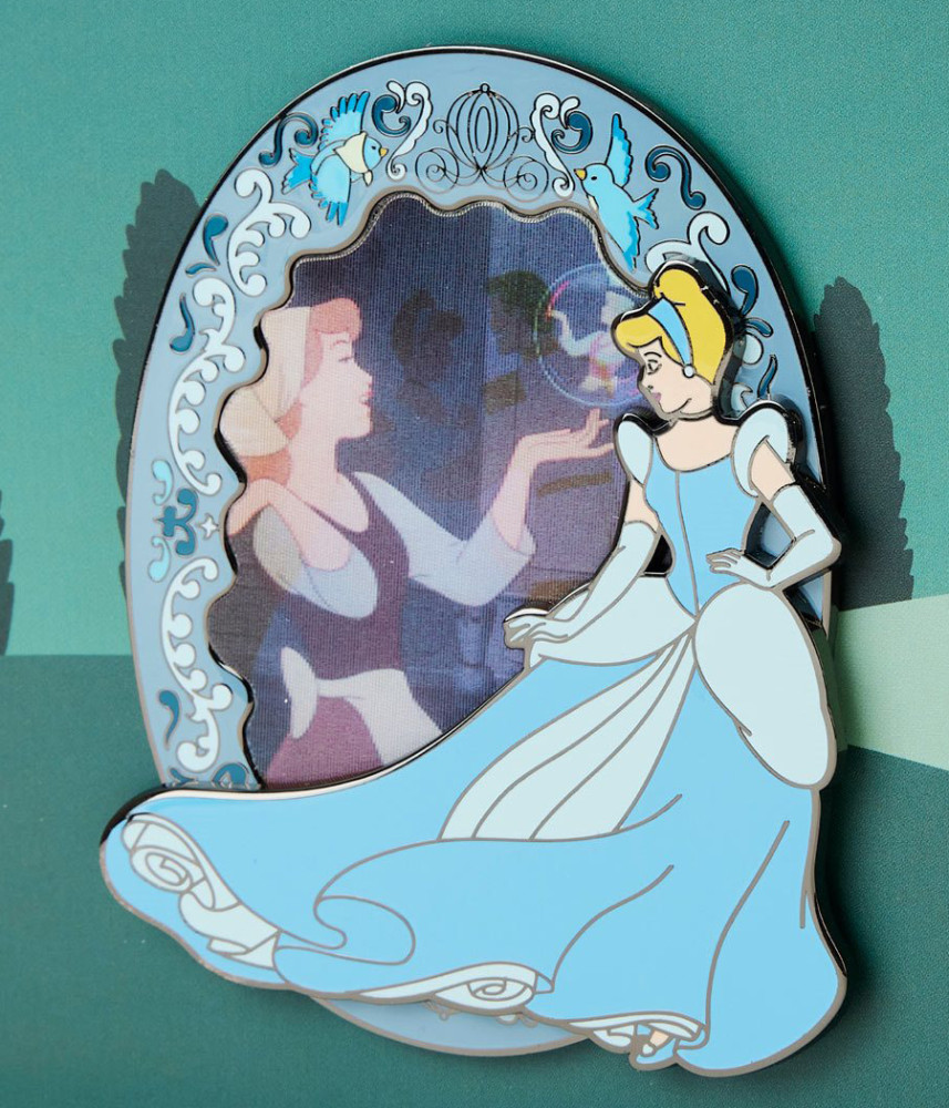 64013 - Cinderella - Lenticular Princess Frames - Loungefly Disney Pin