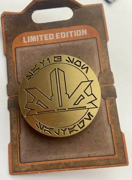 Star Wars Galaxy's Edge - Hinged Aurebesh Signs Series Disney Trading ...