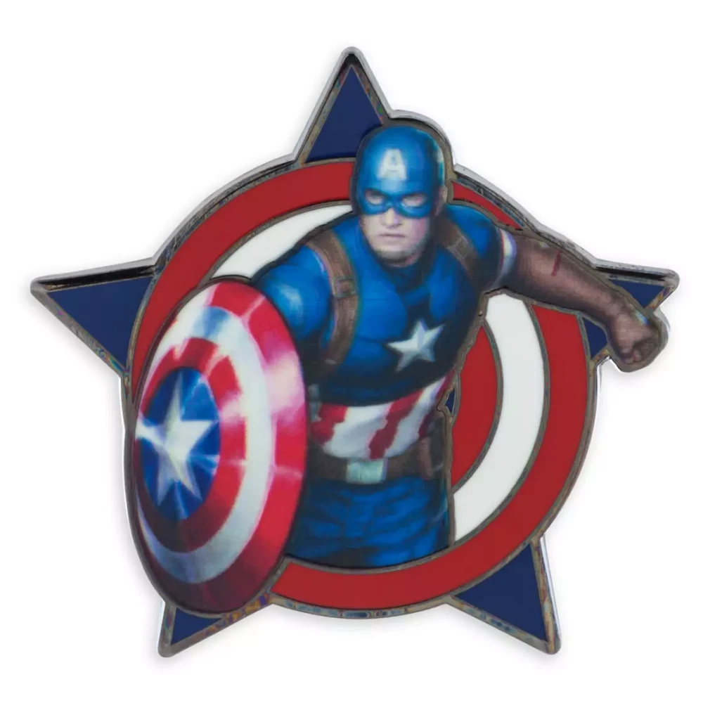 64127 - Captain America - Marvel Heroes and Logos