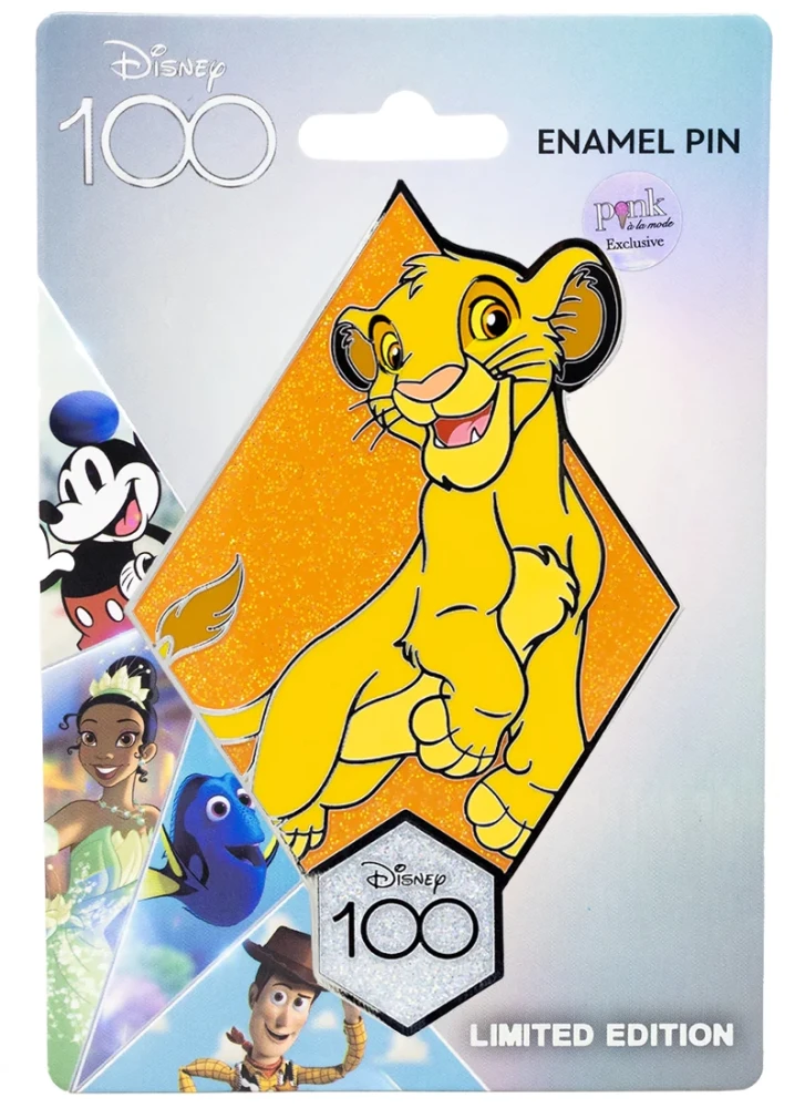 64136 - Young Simba - Pink A La Mode (PALM) - Disney100 Diamond Series ...