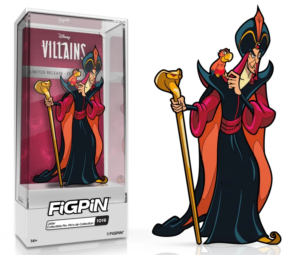 64154 - Jafar and Iago (1016) - FiGPiN - Disney Theme Parks - FiGPiN ...