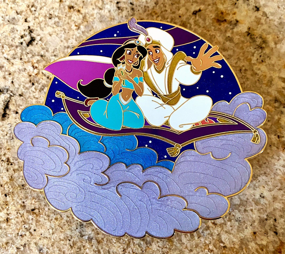 64331 - Jasmine & Aladdin - Fantasy Pin Series: Pins by Sweet Misfits ...