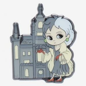 64397 - Cruella De Vil and Hell Hall - BoxLunch - Pastel Villain Chibi ...