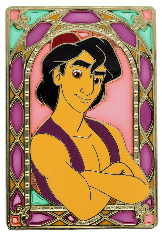 64533 - Aladdin - Pink A La Mode (PALM) - Disney Prince Stained Glass ...