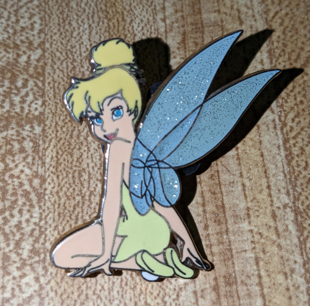 64553 - Tinker Bell Sitting Looking Over Shoulder - Disneyland Resort ...