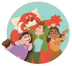 64653 - Turning Red - Panda Mei, Abby, Priya and Miriam - Beloved Tales ...