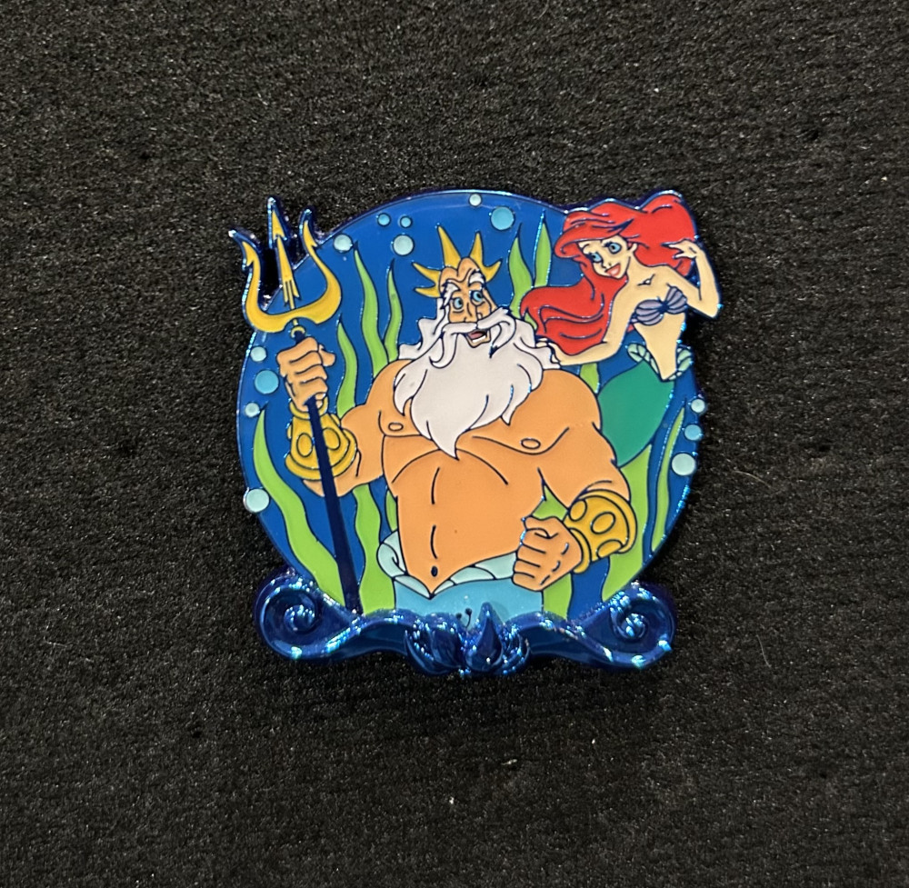 64930 - King Triton & Ariel - PP Blue Metal - WDW/DLR The Little ...
