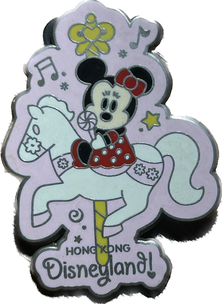 64998 - Minnie on a carousel horse - Hong Kong Disneyland - Hong Kong ...