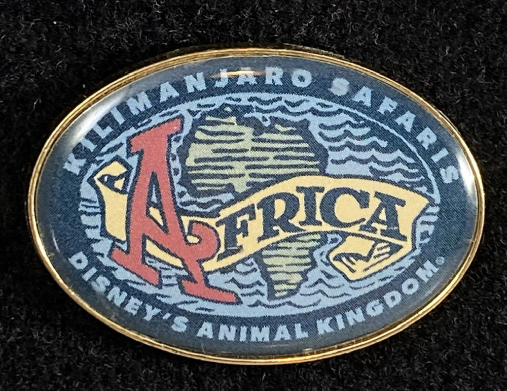 65152 - Animal Kingdom Safari Hat 6-Pin Set — Oval Kilimanjaro Safaris ...