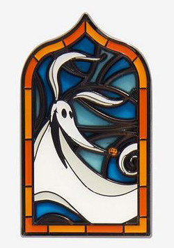 65371 - Zero - The Nightmare Before Christmas Stained Glass Window Blind Box - Loungefly Disney Pin