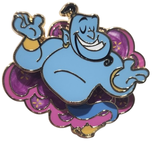 65386 - Genie and Cheshire Cat Pin Set - Genie ONLY - 2023 Magic Hap ...