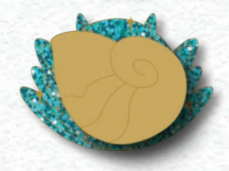 65550 - Ursula's Seashell Necklace - 2023 Magic Hap-Pins Pin Event ...