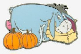 65603 - Eeyore with Hay Bale and Pumpkins - Boxlunch - Winnie the Pooh ...