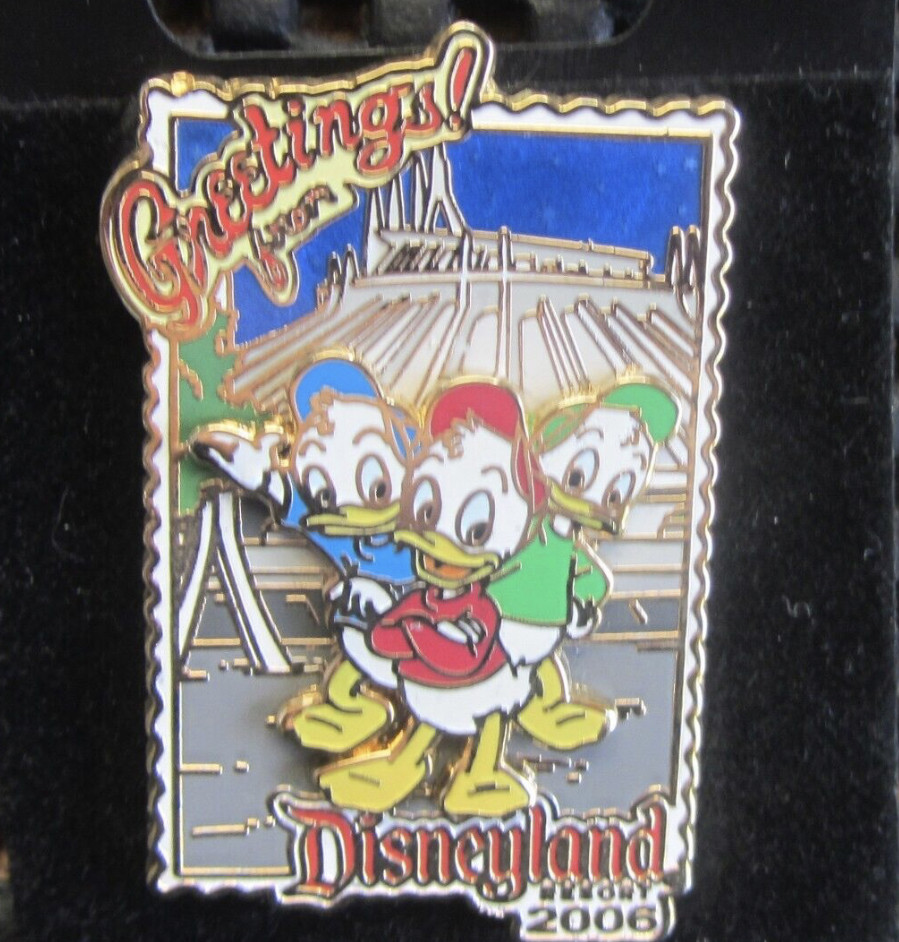 65619 - Space Mountain - Huey, Dewey, Louie - Greetings from Disneyland ...