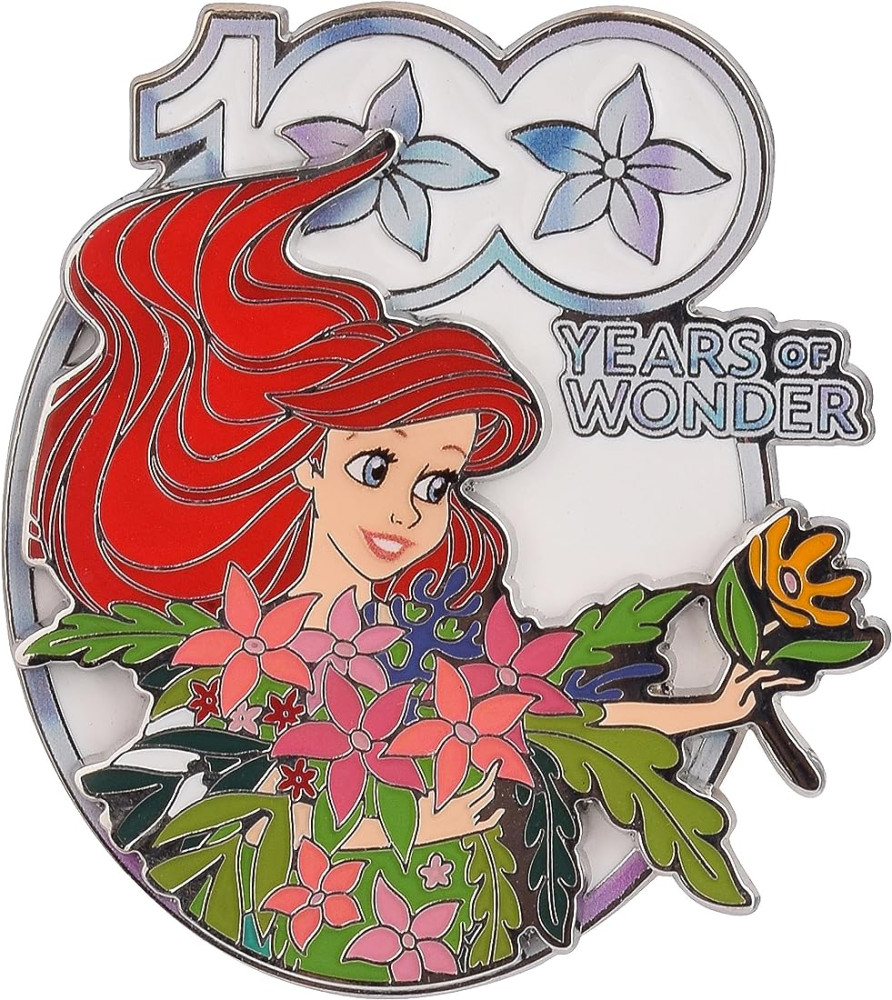 65638 - Ariel with Flowers - Amazon - Disney100 Princess Floral Oval ...