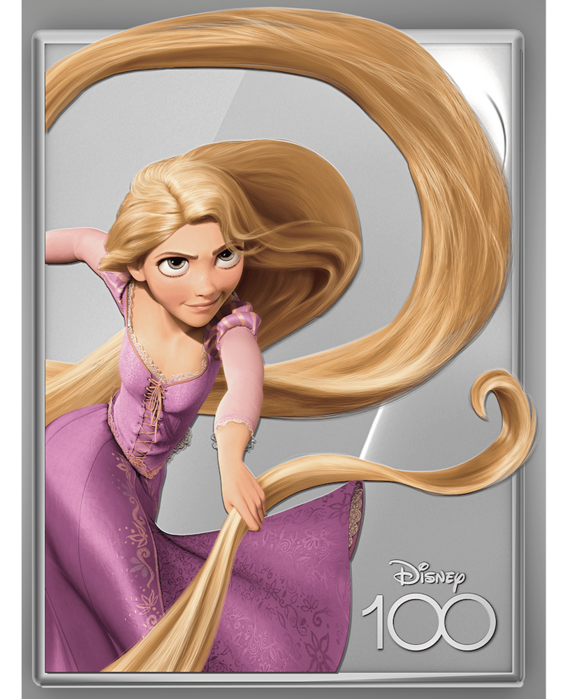 65869 - Rapunzel Sculpted Pin - Disney100 Walmart Blu-ray Exclusive GWP ...