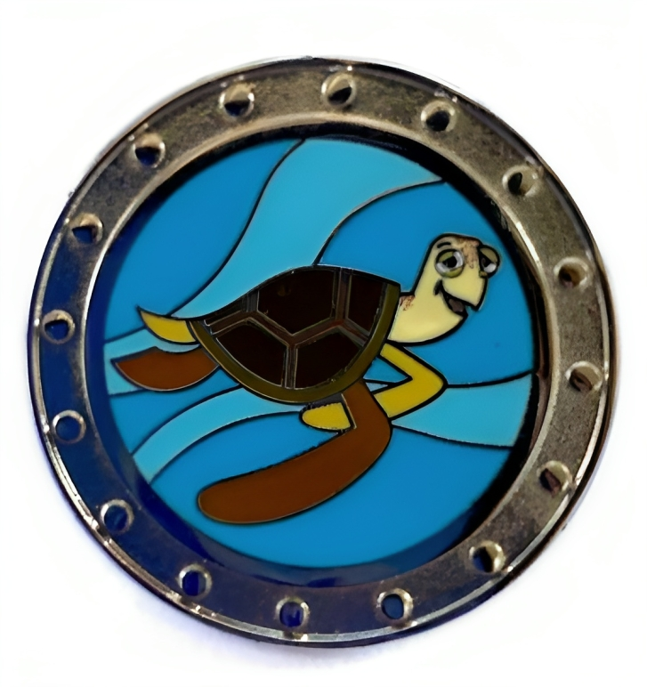 65895 - Crush - DCL PWP Porthole - Disney Cruise Line Disney Pin
