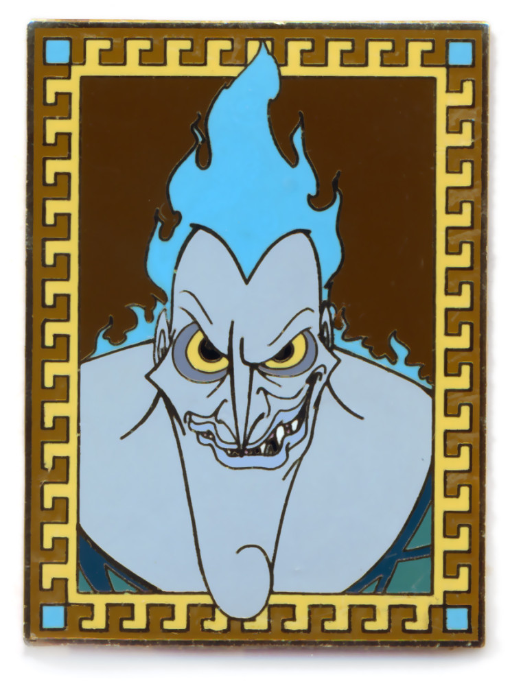 54460 - Hades in a Gold and Brown Frame - Villain Series - Disneyland ...