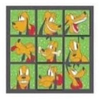 66164 - Pluto Expressions Block - Many Faces of Mickey and Friends ...