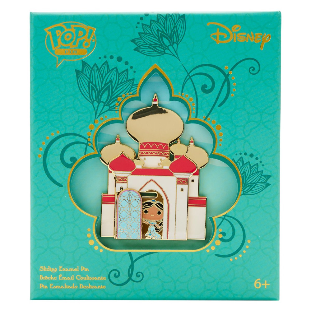 66174 - Princess Jasmine Palace Sliding Pin - Loungefly - Funko Pop ...