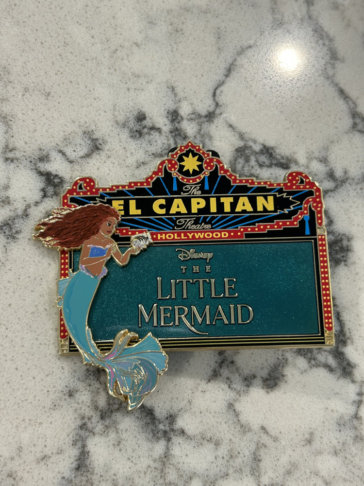 66230 - The Little Mermaid Live Action - Ariel - El Capitan Marquee ...