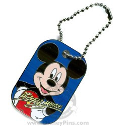 66466 - Mickey Mouse - Spotlight - Dog Tags - Walt Disney World Disney Pin