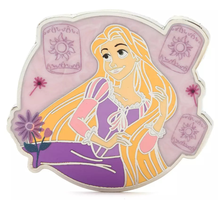 66581 - Rapunzel with Lanterns - Princess Pin Set - Personality - Walt ...