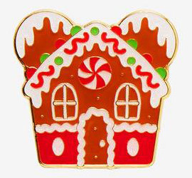 66790 - Mickey Mouse - Gingerbread Houses Mystery Pin Collection Pin ...