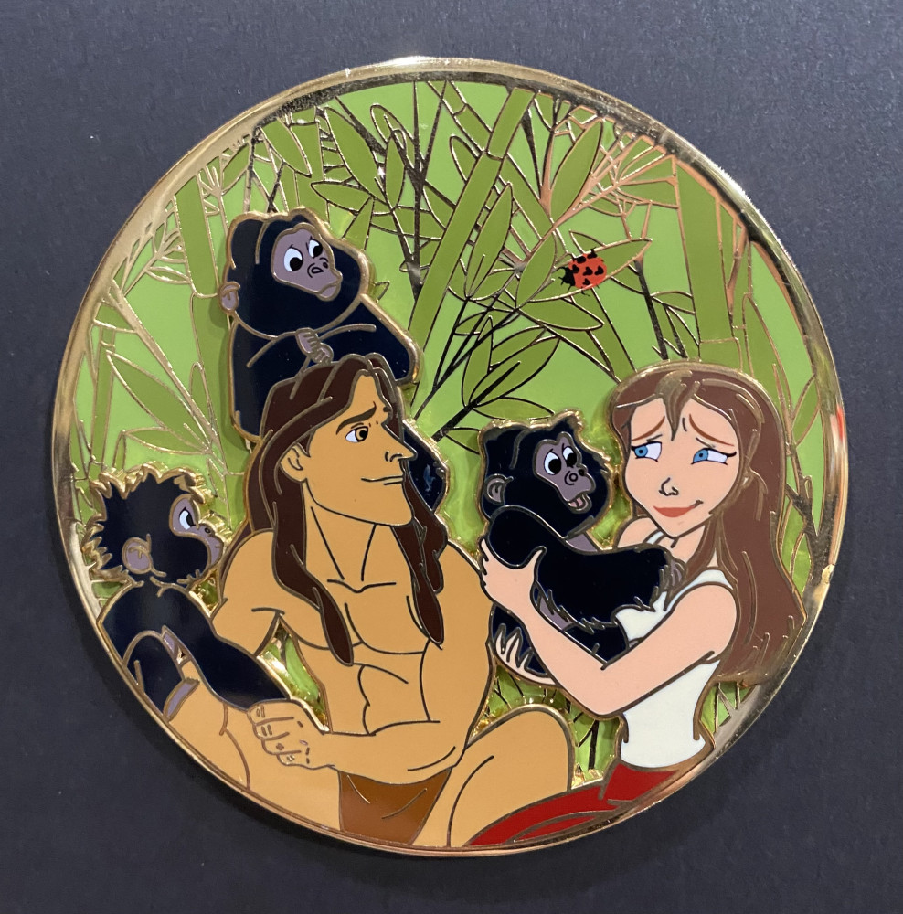 66809 - Tarzan and Jane - Fantasy Pin Series: Visionary Pins - Fantasy ...