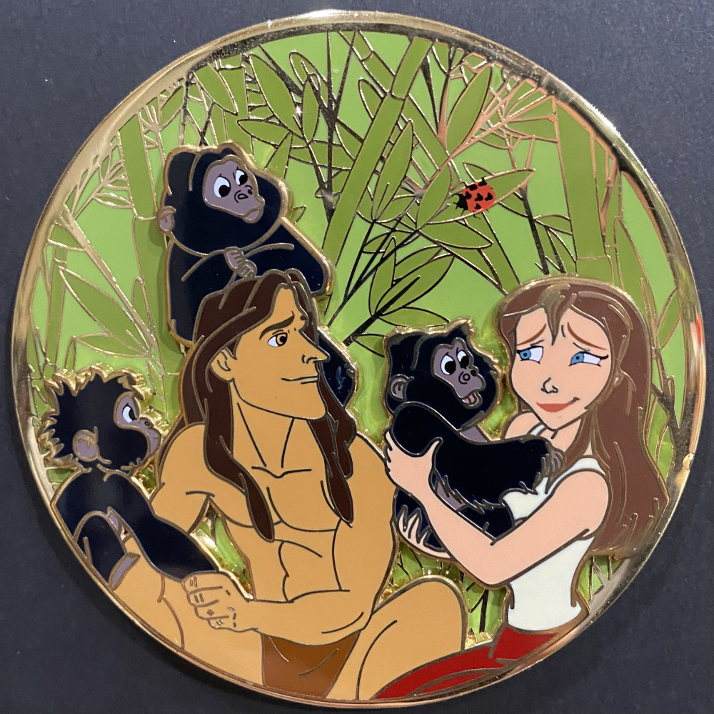 66809 - Tarzan and Jane - Fantasy Pin Series: Visionary Pins - Fantasy ...