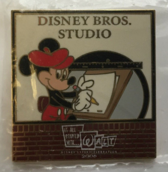 66832 - Disney Bros. Studio - Mickey Mouse Drawing - It All Started ...