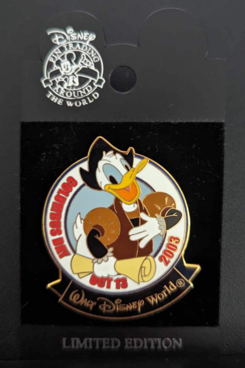 66902 - 2003 - Donald Duck - Columbus Day - Walt Disney World Disney Pin