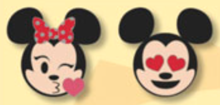 67064 - Mickey & Minnie Mouse Emojis - Mickey & Minnie Mouse Emoji ...