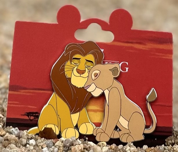 64848 - Simba & Nala - The Lion King - Disneyland Resort Paris Disney Pin