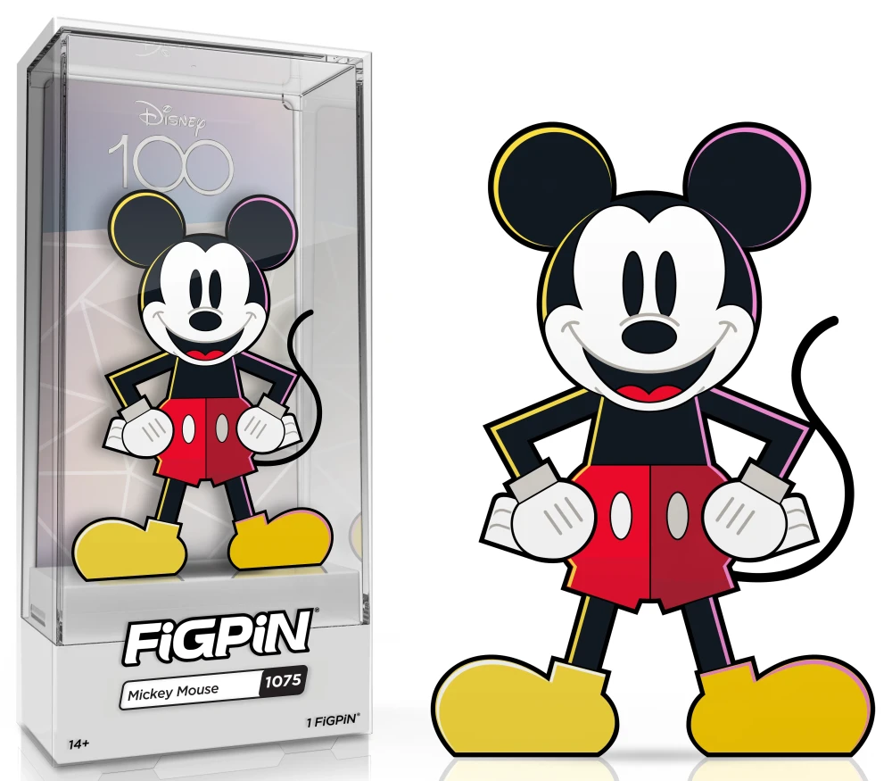 67141 - Mickey Mouse (1075) - FiGPin - Disney D100 - FiGPiN Disney Pin