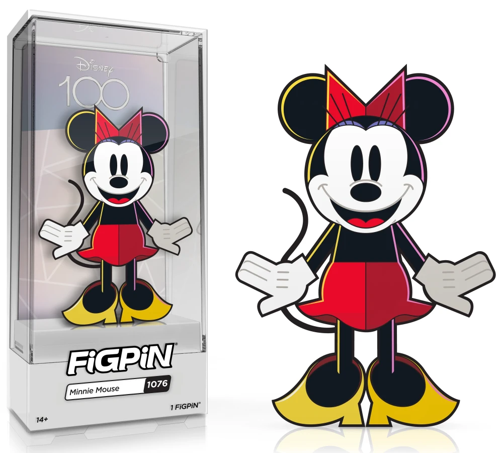 67142 - Minnie Mouse (1076) - FiGPin - Disney D100 - FiGPiN Disney Pin