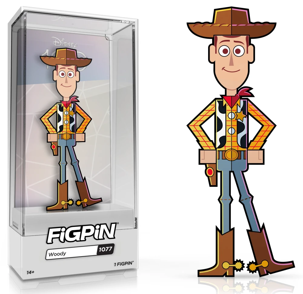 67143 - Woody (1077) - FiGPin - Disney D100 - FiGPiN Disney Pin